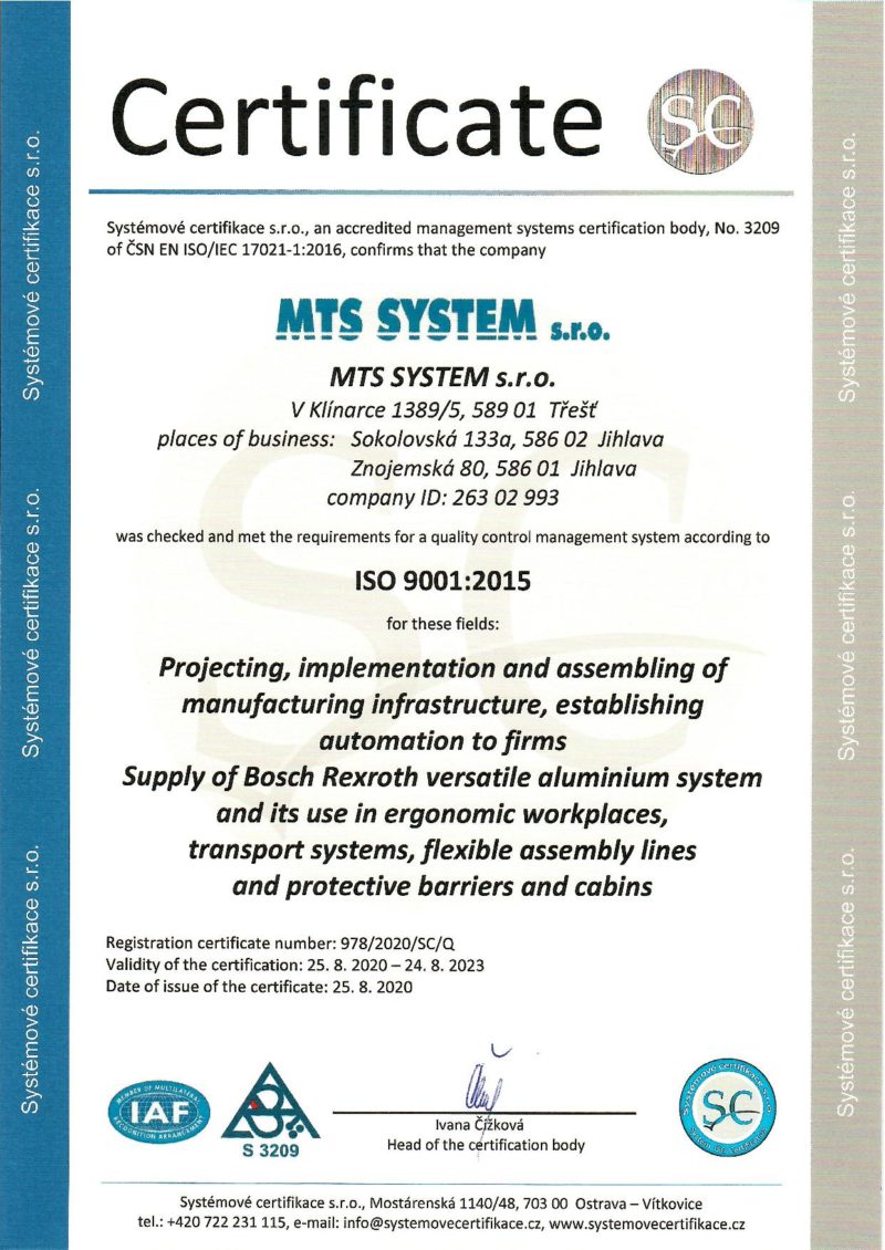 MTS System s.r.o